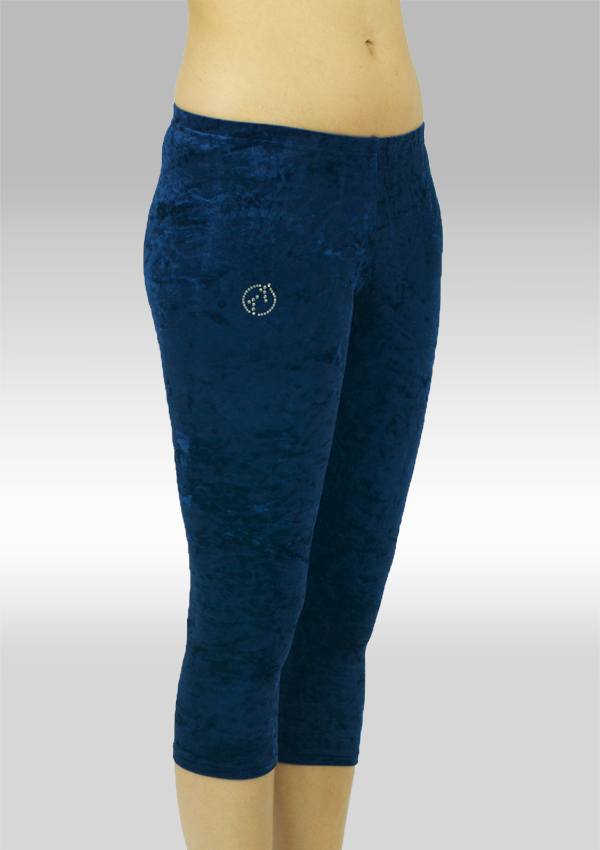 Capri pants Blue Velvet 754ma | TT-Gymnastics